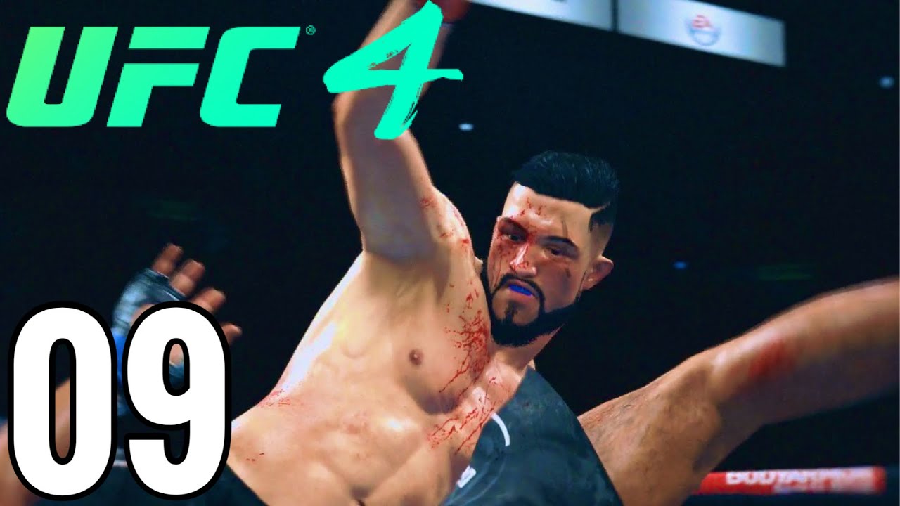 UFC 4 Featherweight Career Mode Walkthrough Part 9 - HUGE INJURY ...