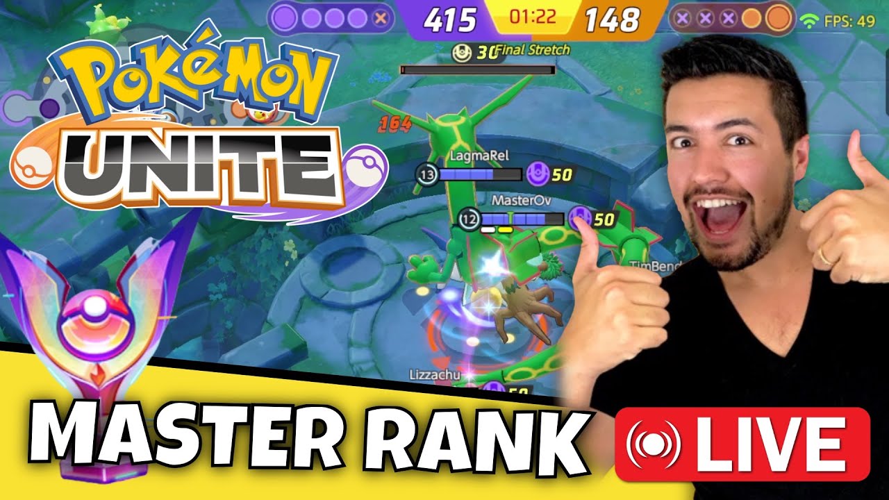 MASTER RANK & EVENTS Season 16 Grind! - Pokemon Unite - Nintendo Switch ...