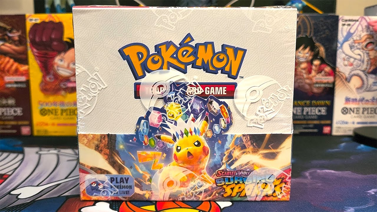 PIKA FEVER! - Surging Sparks Booster Box Break - Pokemon TCG - YouTube