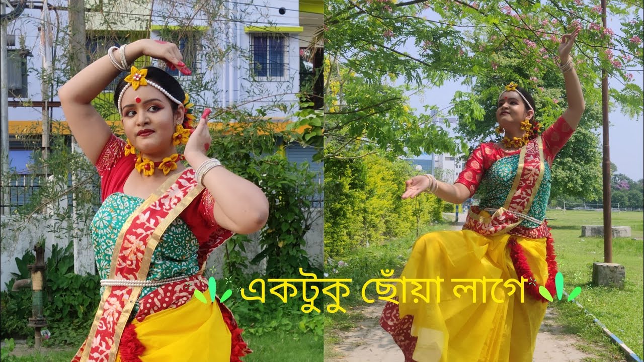 Ektuku Chhonwa Lage - A Tribute To Tagore |রবীন্দ্রজয়ন্তী|২৫শে বৈশাখ|Dance Cover | Pritha ...