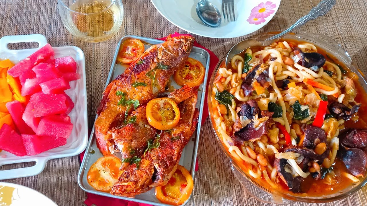 COOKING SAVORY PANSIT AND FISH AT HOME | HOMECOOKING | HOMEMADE MEALS ...