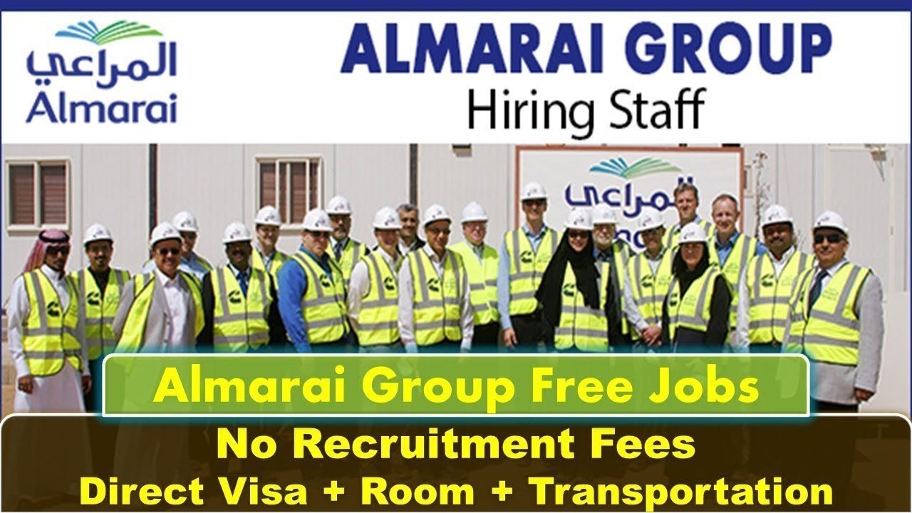 Almarai Company Jobs In Saudi Arabia and Kuwait, and Qatar With Visa ...