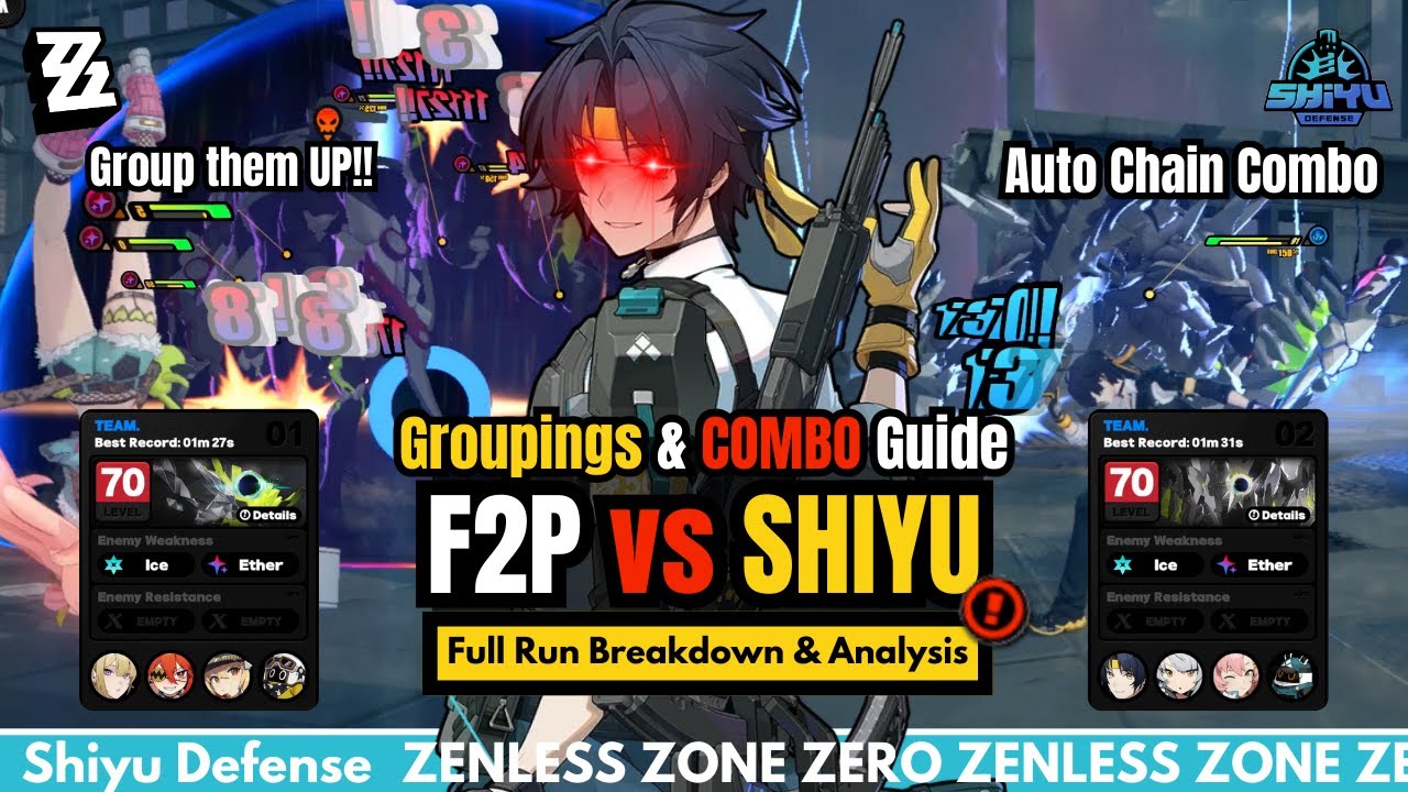 Shiyu Beaten with F2P Builds?! Full Run Breakdown & Analysis | ZZZ ...