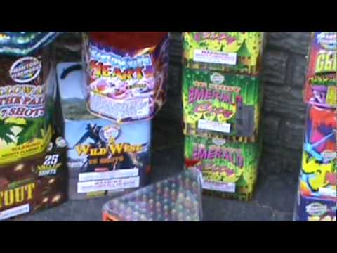 2010 Phantom Fireworks Stash - Big - YouTube