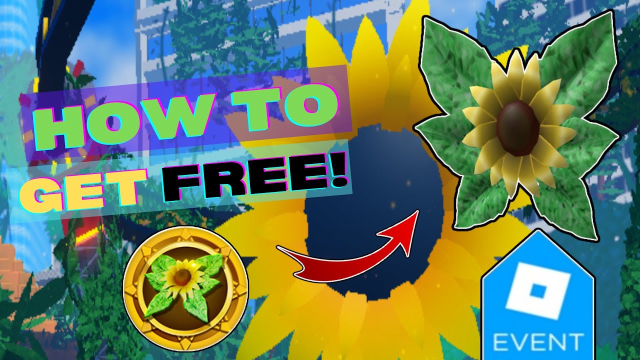 Full Guide! [Roblox Event 2022!] How to get Sunflower Wings in 24kGoldn ...
