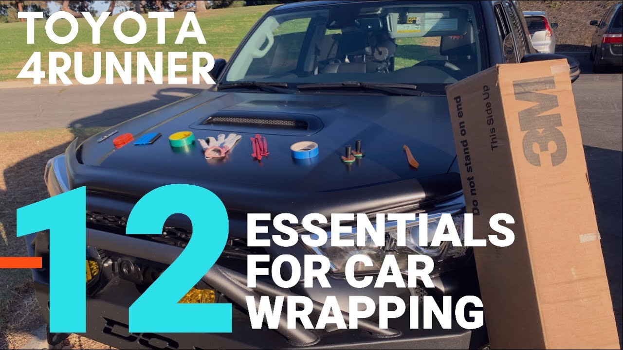 12 Things You'll Need to Vinyl Wrap Your 4Runner in Satin Black 3M ...