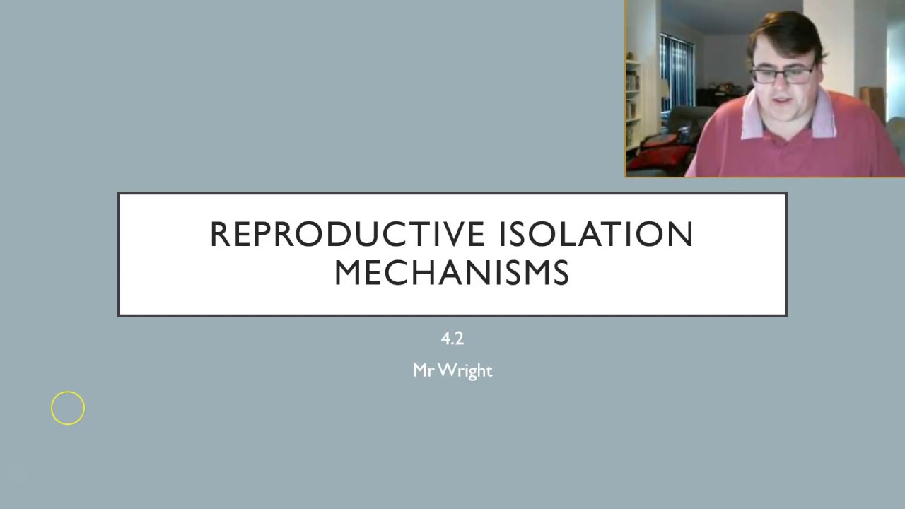 Reproductive Isolation Mechanisms - YouTube