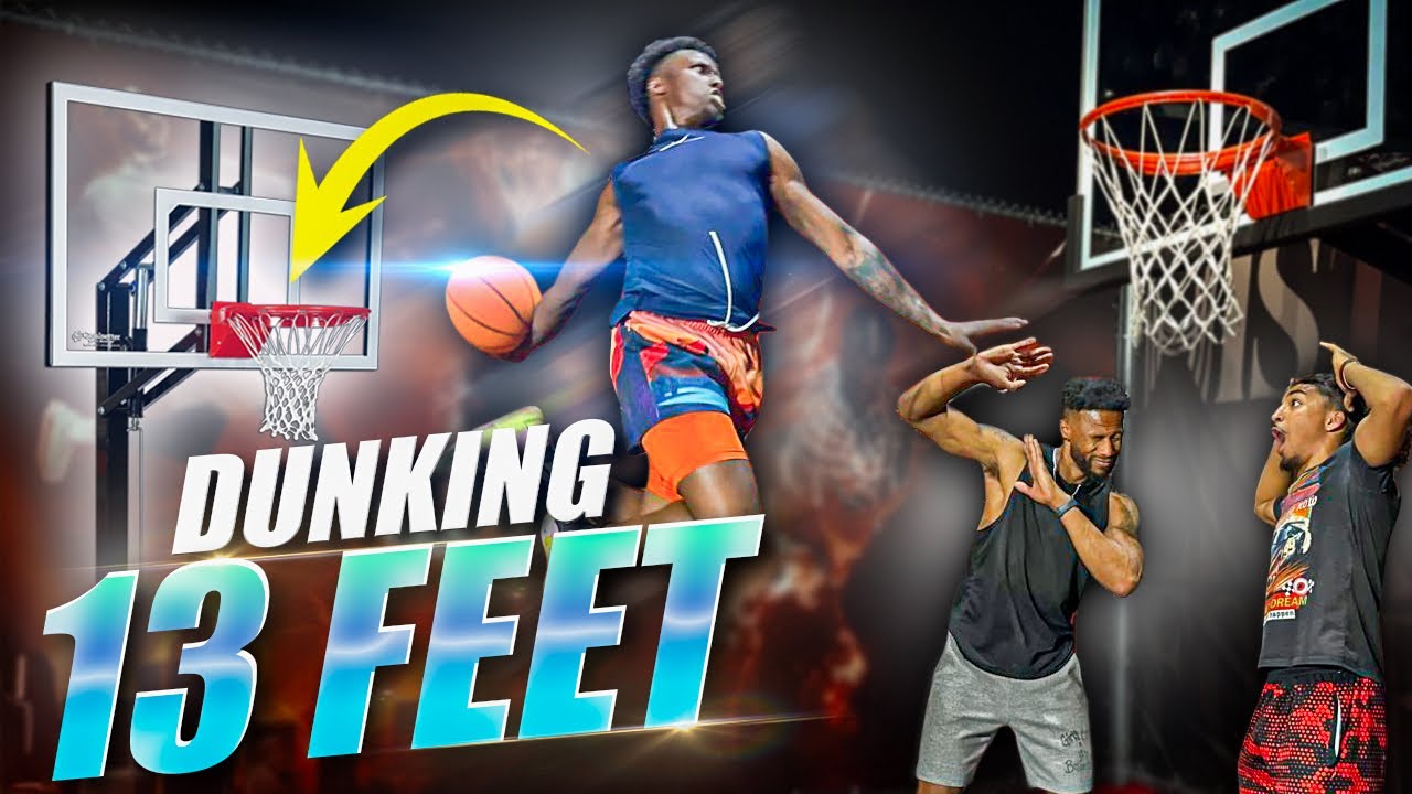 Dunk on EVERY Height 13 feet - YouTube