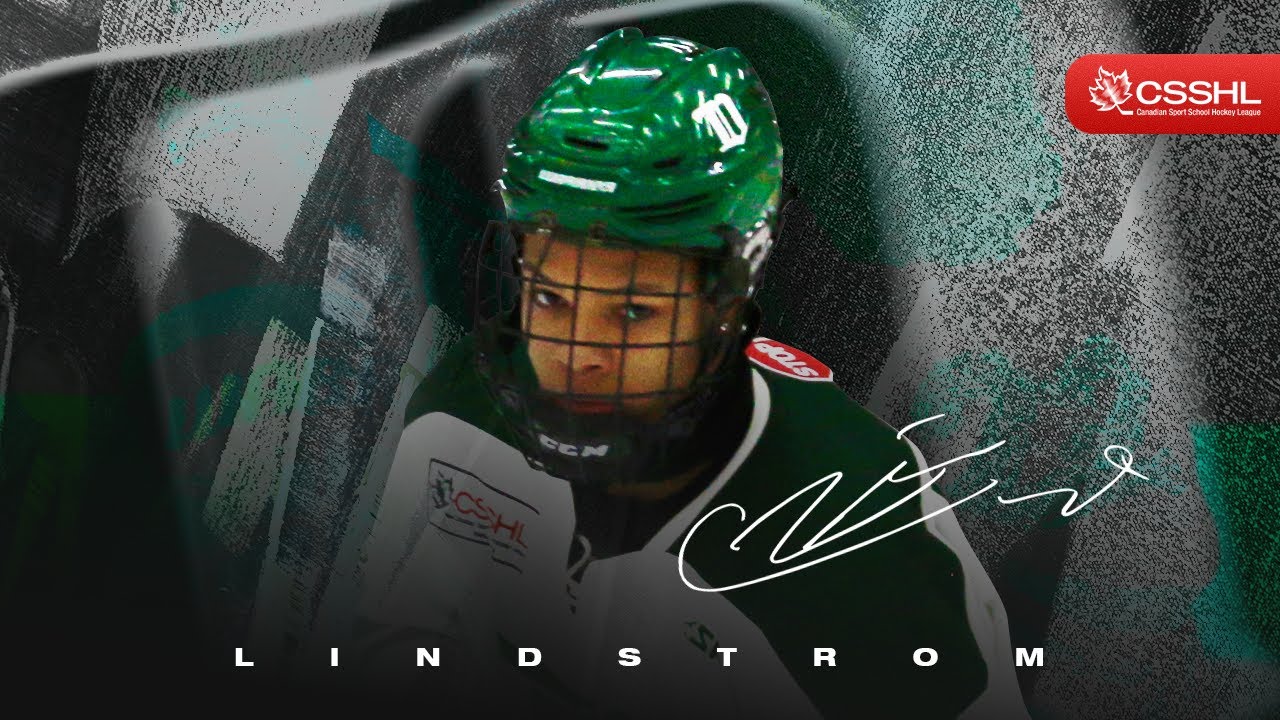 Cayden Lindstrom Was A Force In The CSSHL - YouTube