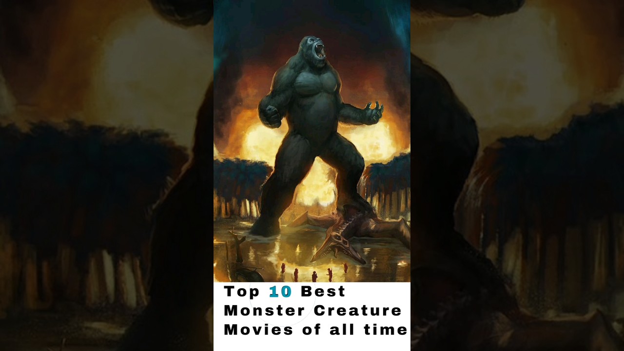 Top 10 Best Monster Creature Movies of all time ☠️👺 #shorts #viral # ...