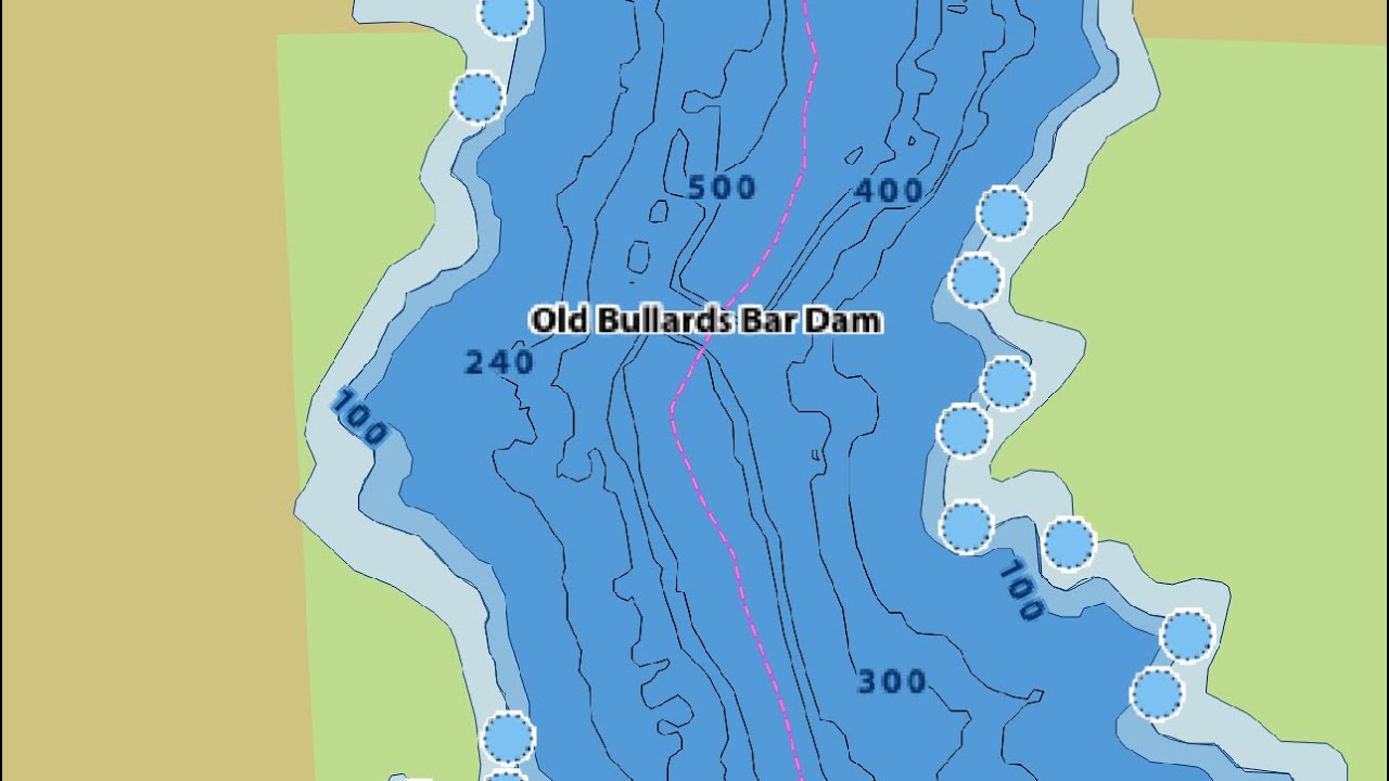 Old bullards bar dam location - YouTube