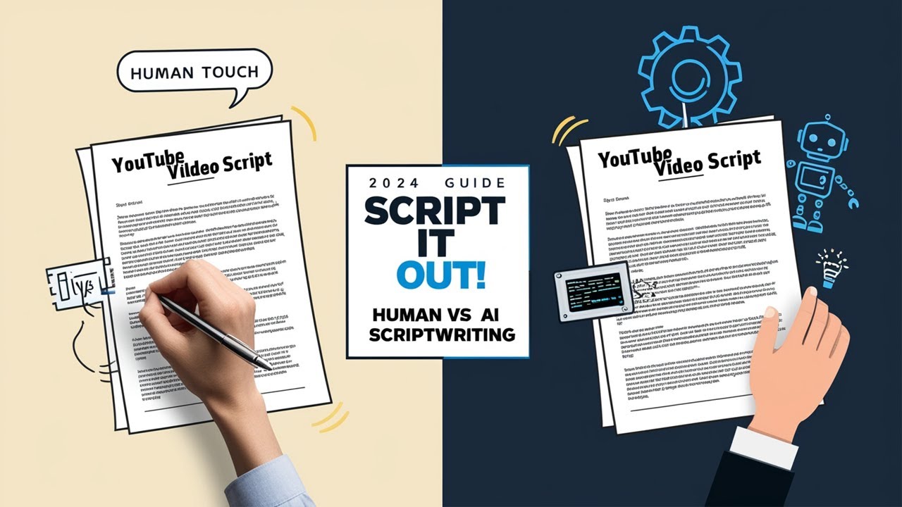 The Ultimate Guide to Writing YouTube Video Scripts | Human Touch vs AI Power (2024) - YouTube