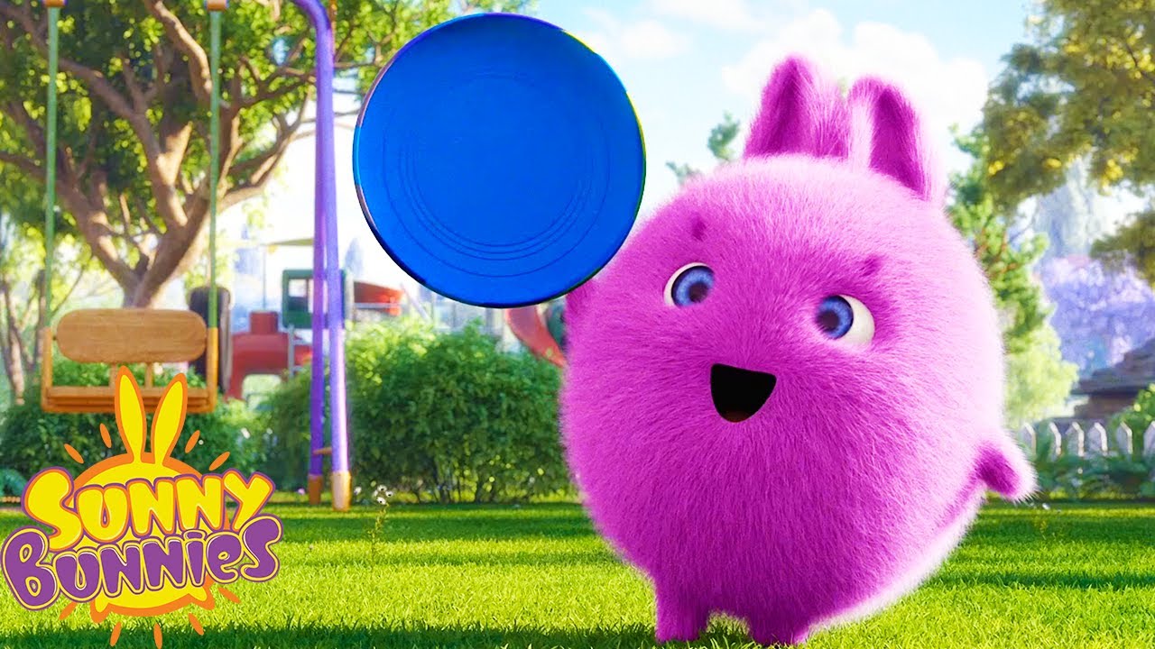 SUNNY BUNNIES - Frisbee Games | Season 3 | Cartoons for Children - YouTube