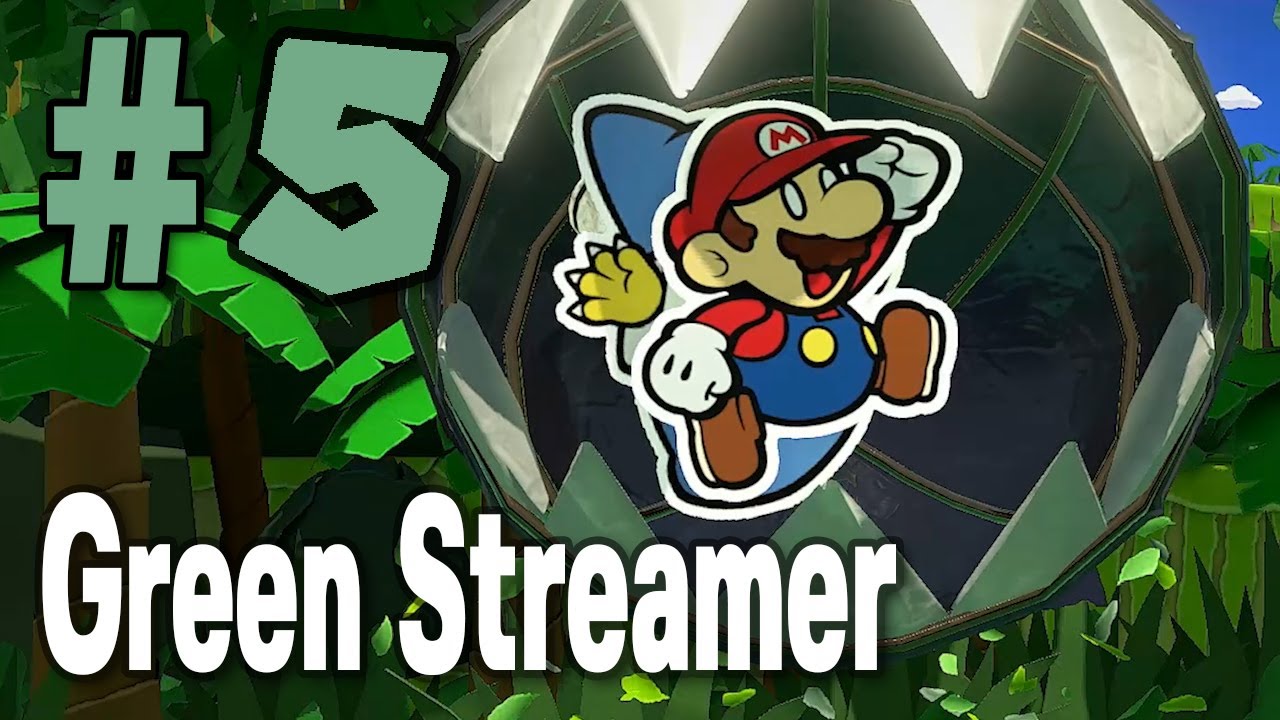 🌠 Part5 : Green Streamer - 100% Walkthrough - Paper Mario : The Origami ...