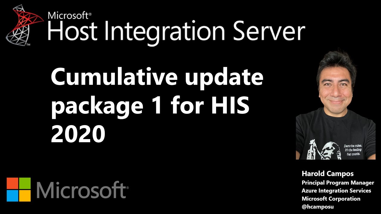 10 Host Integration Server 2020 Cumulative Update 1 Cu1 Youtube
