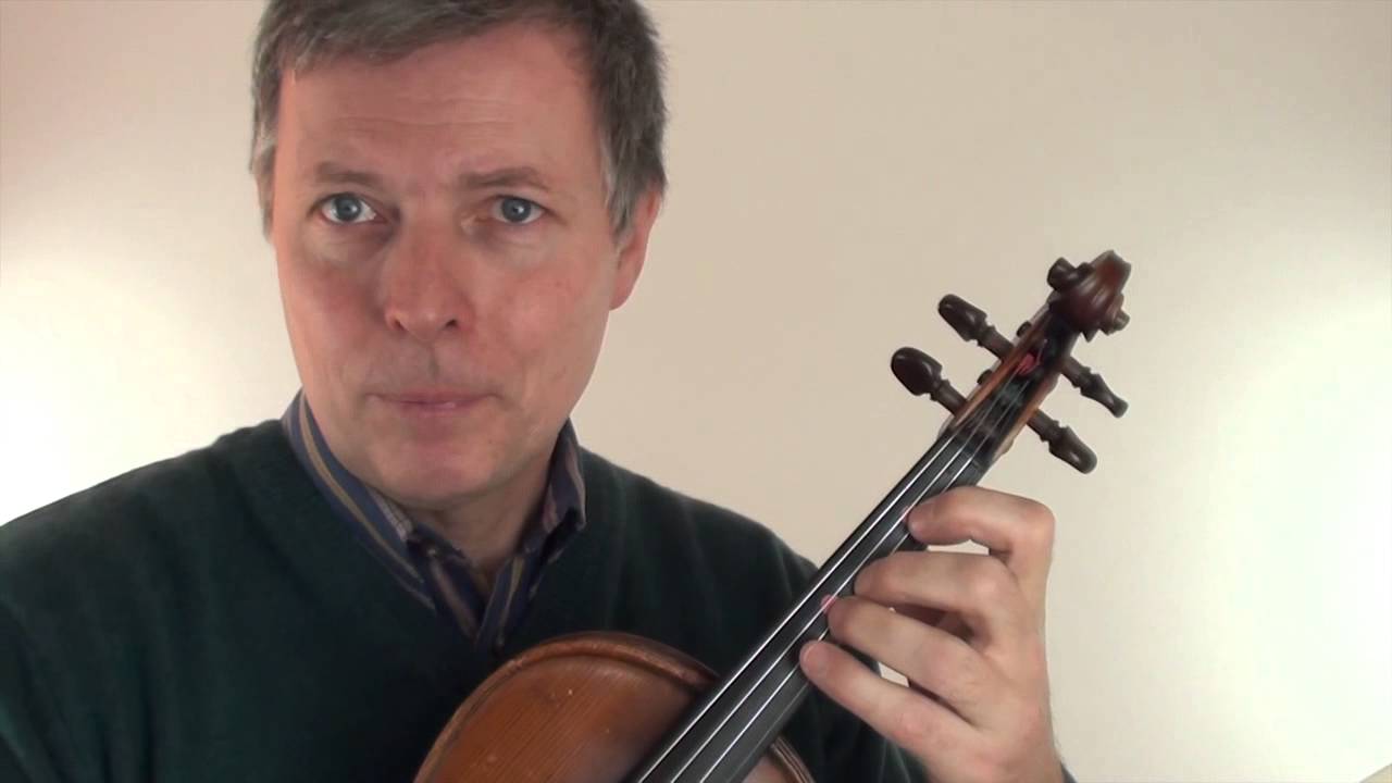 Die wichtigste Tonart für den Anfang auf der Geige - YouTube