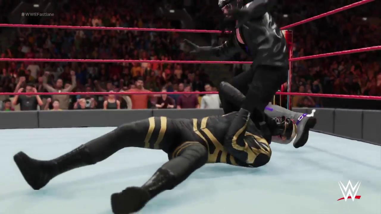 WWE 2K18 the undertaker v goldust - YouTube