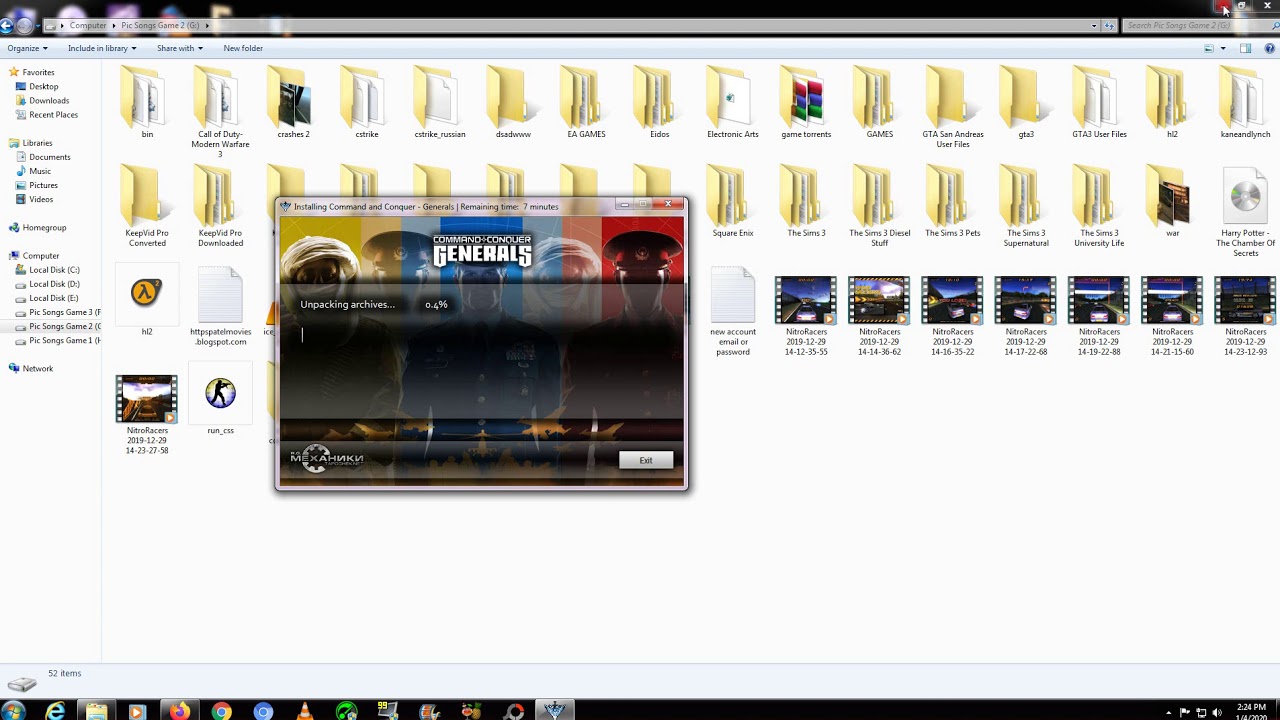 How to Installation Command & Conquer Generals & Zero Hours Full ...