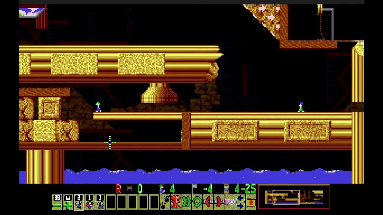 SubLems V2.2 Old Formats NL (Insane 18) - The Greater Lemmings Caper - YouTube