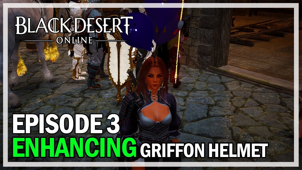 Enhancing Griffon Helmet - Episode 3 - Black Desert Online - YouTube