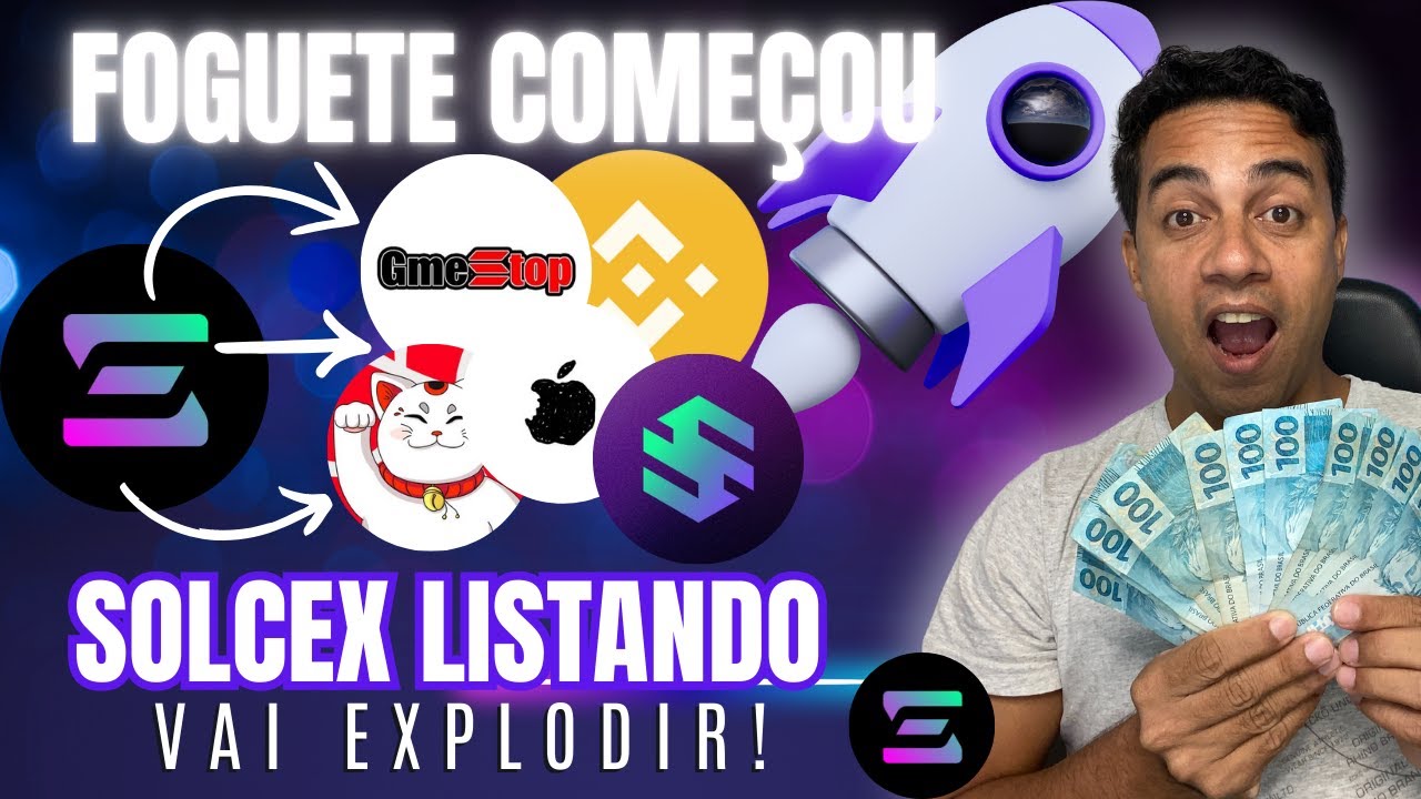 EXCHANGE SOLCEX LISTANDO (SOLCEX VAI PRA LUA🤑) TOKEN SOLCEX DE $0.0050 PARA $1.00 DOLAR EM BREVE ...