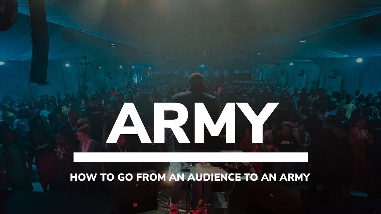 How to raise an army and not an audience - YouTube