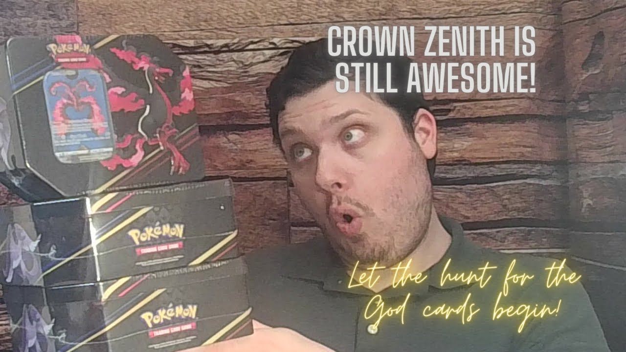 Searching for the Gold-Rare God cards in Crown Zenith! - YouTube