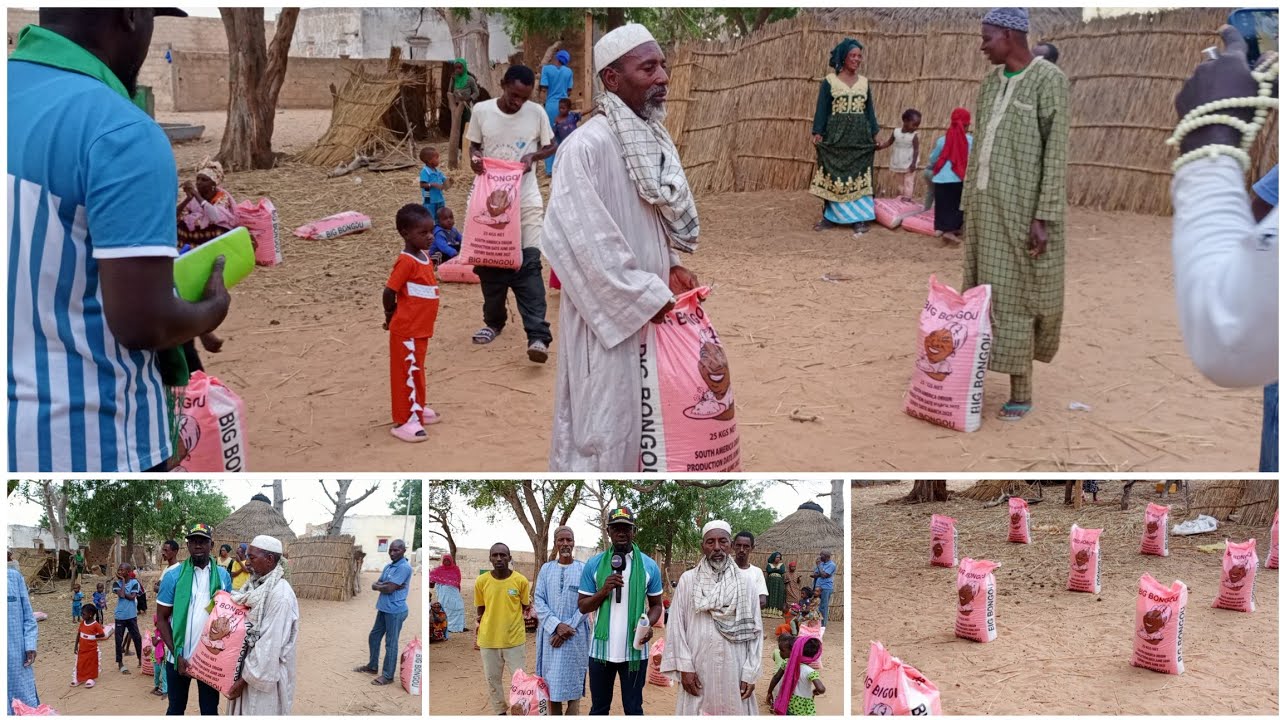 ACTE SOCIAL MAKHTAR FALL: la solidarité notre priorité étape samm Bâ ...