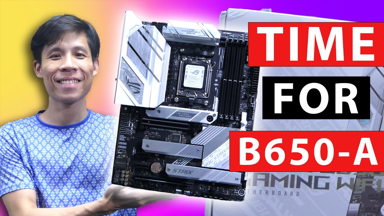 (EXCLUSIVE) ASUS Strix B650-A First Look! Time for B650! - YouTube