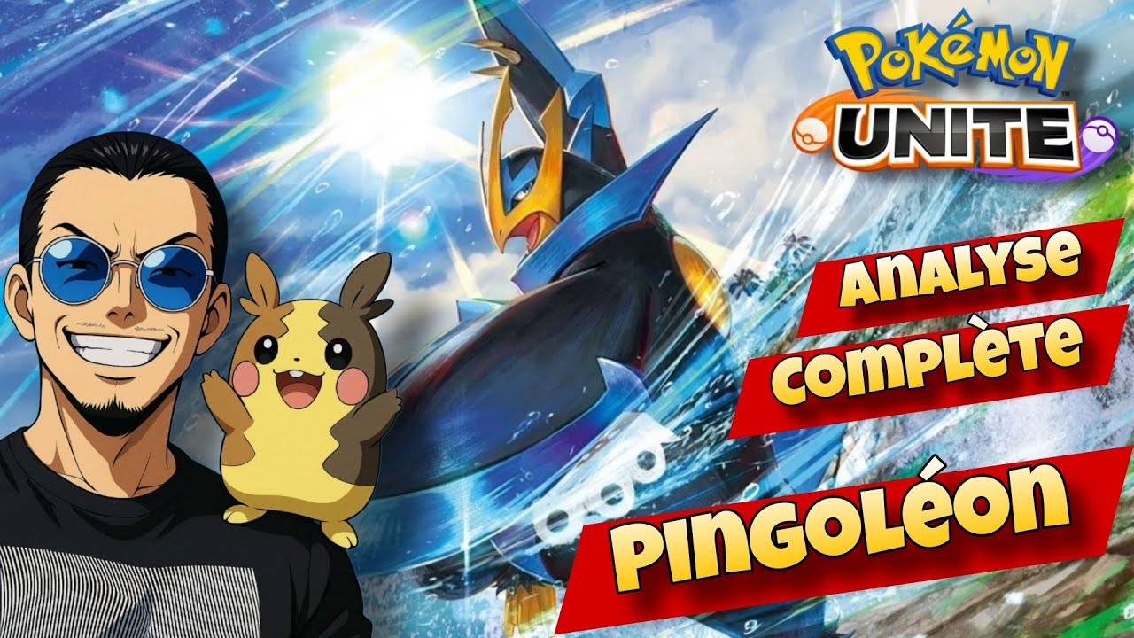 DÉCOUVERTE + PRÉSENTATION de PINGOLEON sur Pokémon UNITE ! // # ...