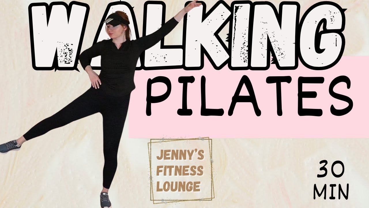 30 MIN WALKING PILATES WORKOUT - Cardio + Tone | Walk at Home - YouTube