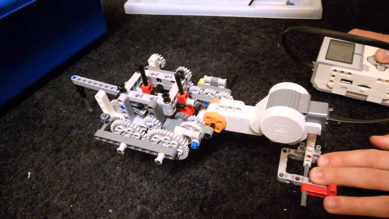 LEGO + LabVIEW Prony brake - YouTube
