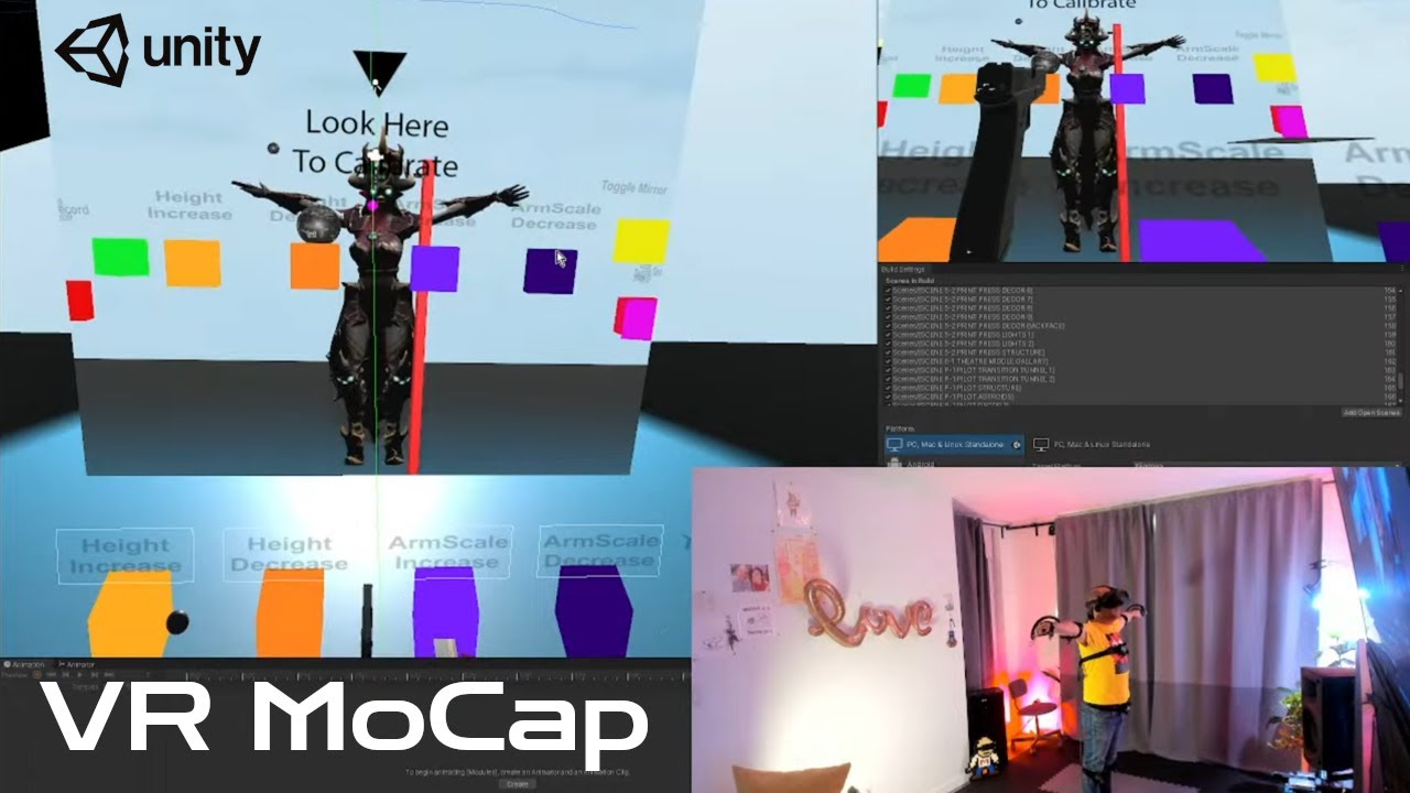 VR Animation Mocap Tool in Unity - YouTube