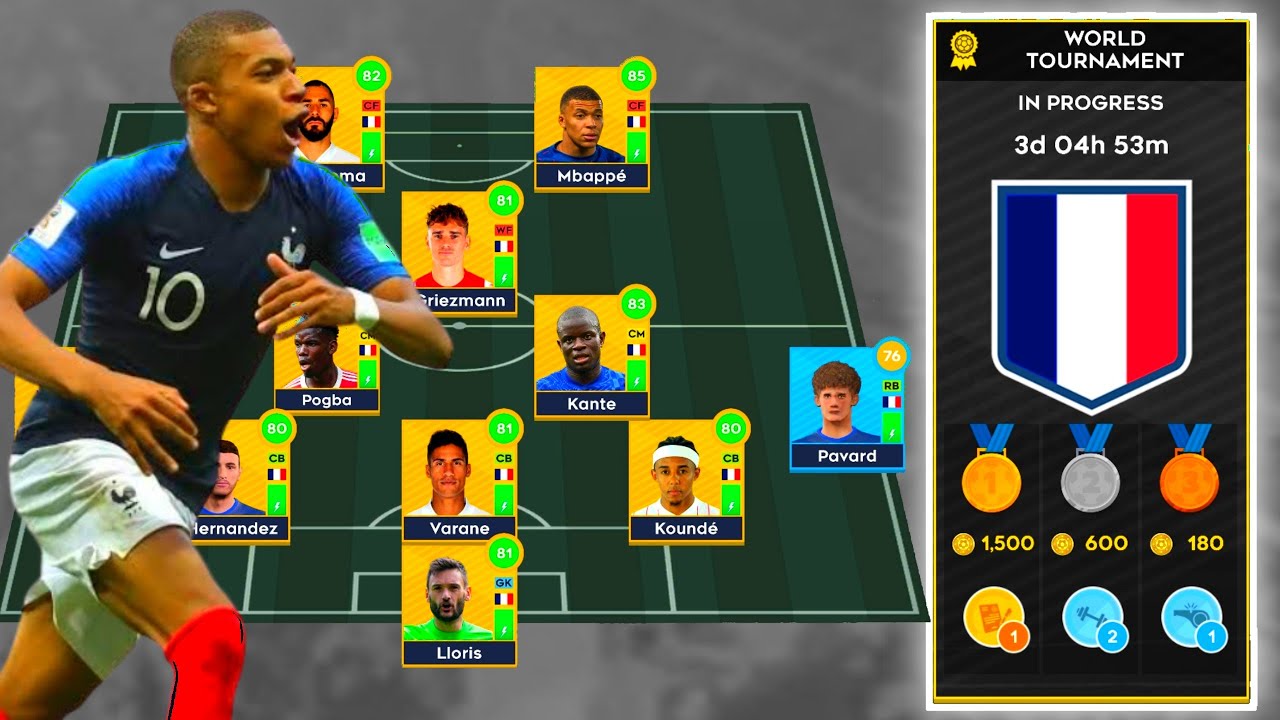 DLS 23 | WORLD CUP CHALLENGE | FRANCE | Dream League Soccer 2023 - YouTube