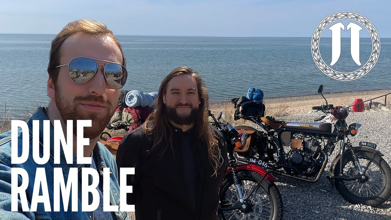 Motorcycle Ramble to the dunes | #janusmotorcycles - YouTube
