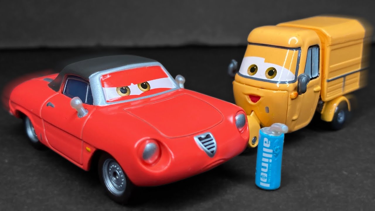 Mattel Shawn Krash & Sal Machiani Allinol Breakout 2-Pack Disney Pixar ...