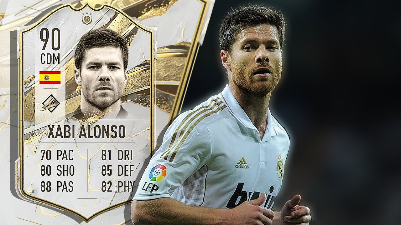 90 PRIME ICON XABI ALONSO PLAYER REVIEW FIFA 23 - YouTube
