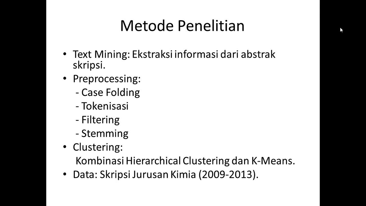 ANALISIS CLUSTERING MENGGUNAKAN METODE K-MEANS DAN HIERARCHICAL CLUSTERING - YouTube