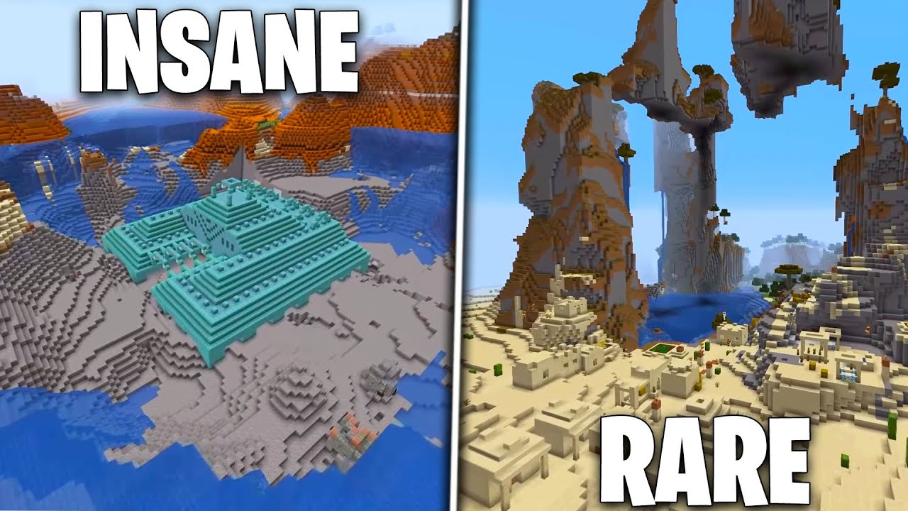 Exploring Minecraft's most Unbelievable Seeds... - YouTube