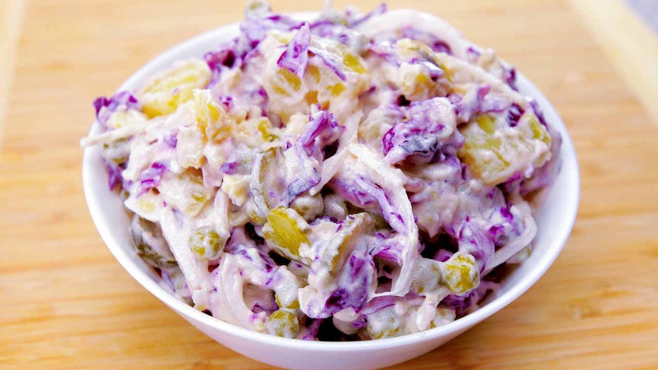 Der leckerste deutsche Salat!Dieser Salat ist so lecker,dass Sie ihn ...