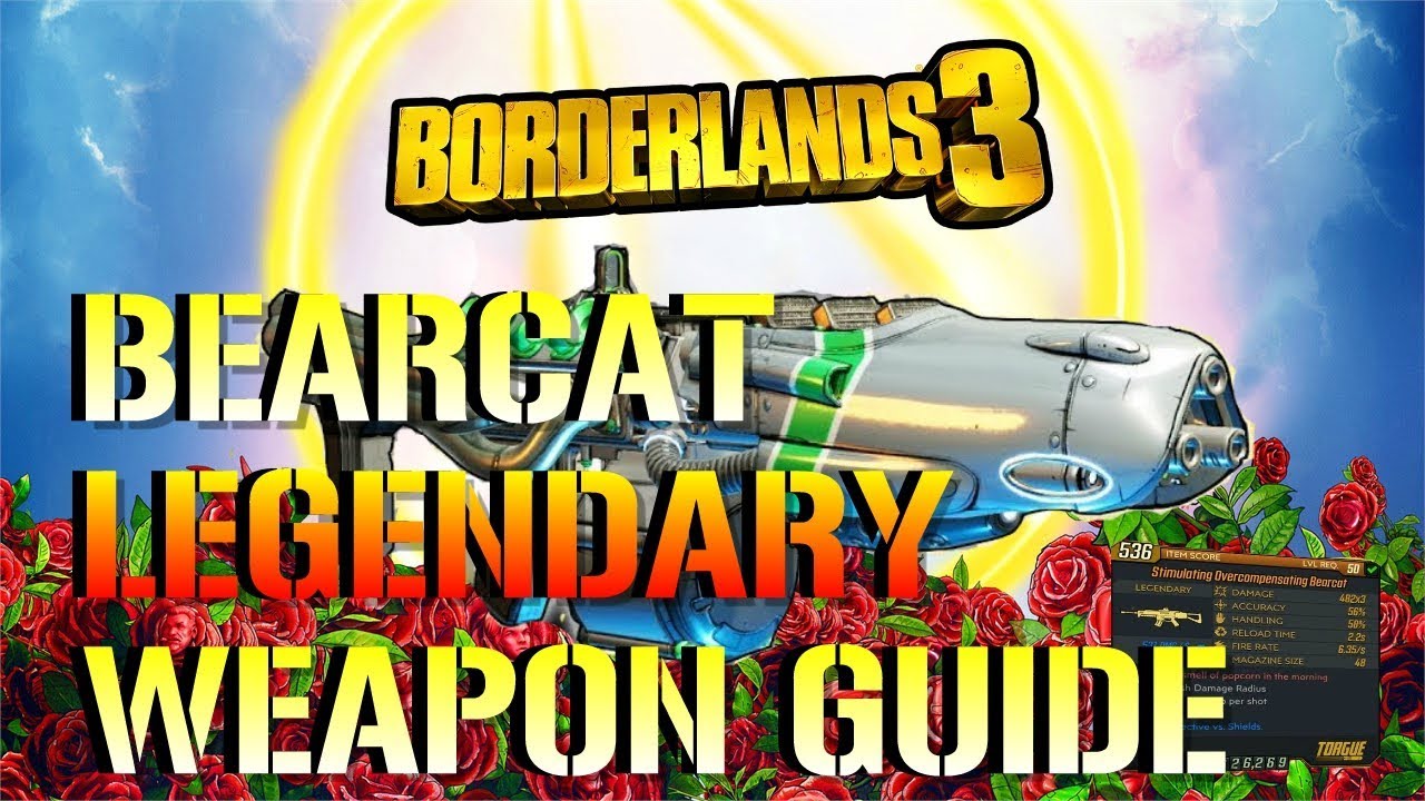 Borderlands 3: Bearcat | Legendary Weapon Guide (Shoot Fireballs!) - YouTube