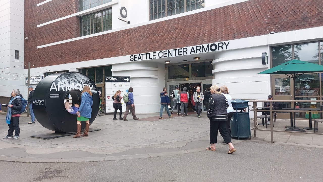 Armory Food & Event Hall, Seattle Center Washington - YouTube