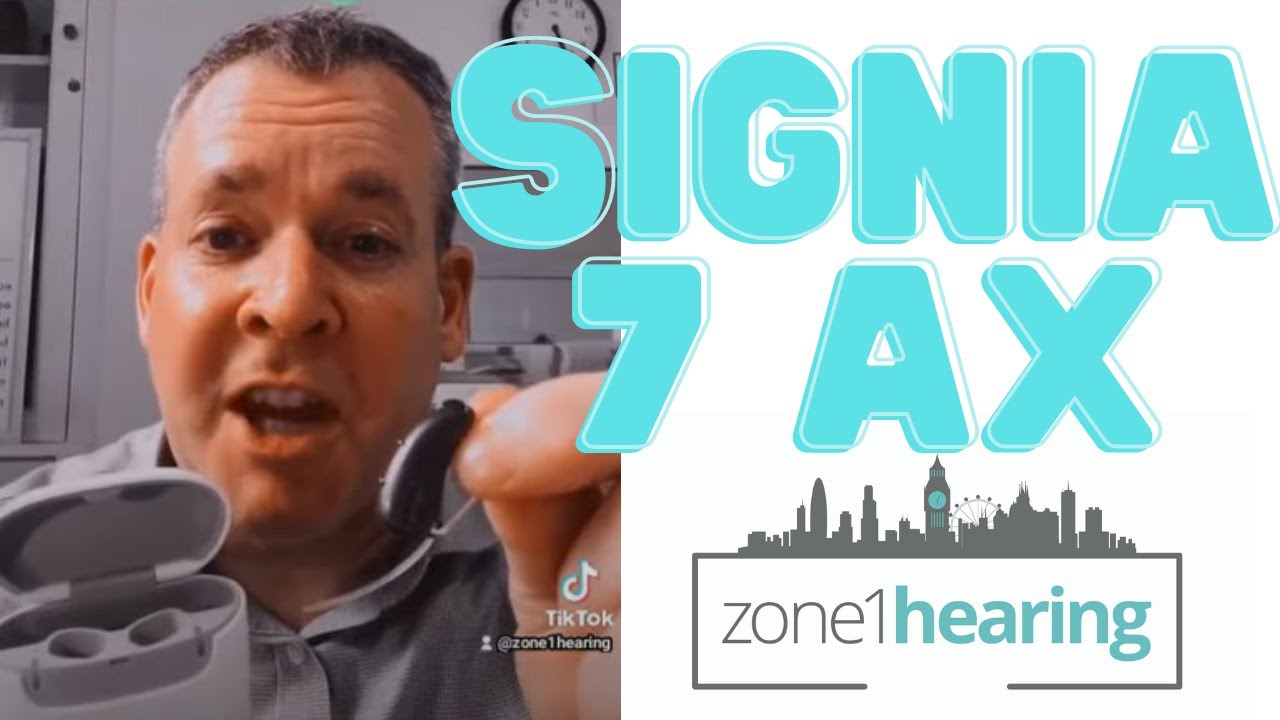 Signia 7AX hearing aids - YouTube