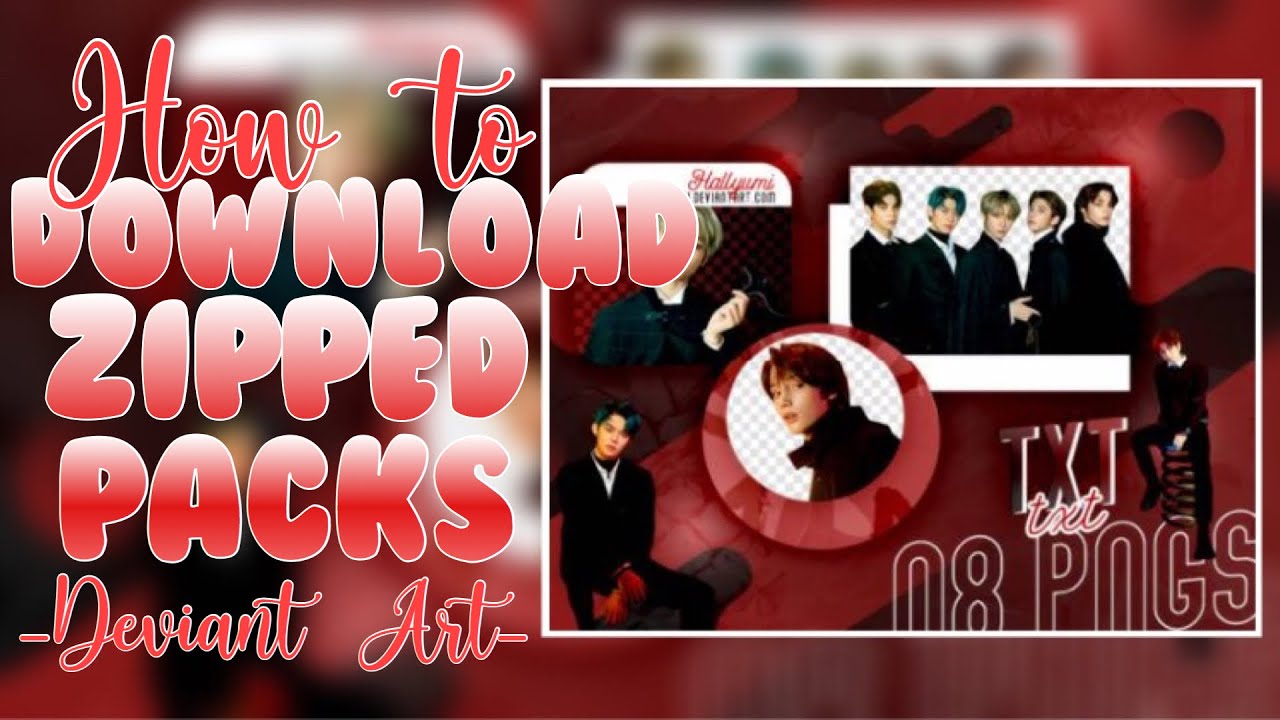[🌺]Download zipped packs| Deviantart - YouTube