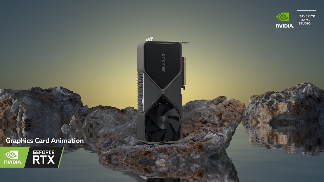 Photoreal CGI Animation — NVIDIA GeForce RTX 5090 Concept Design - YouTube