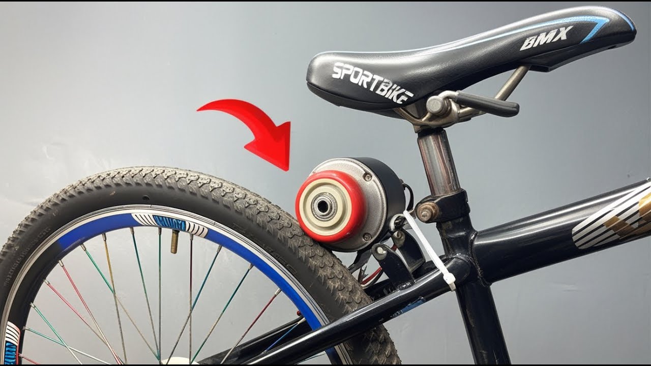 TOP DIY IDEAS | Attach a Stroller Wheel to Your Bike and the Results ...
