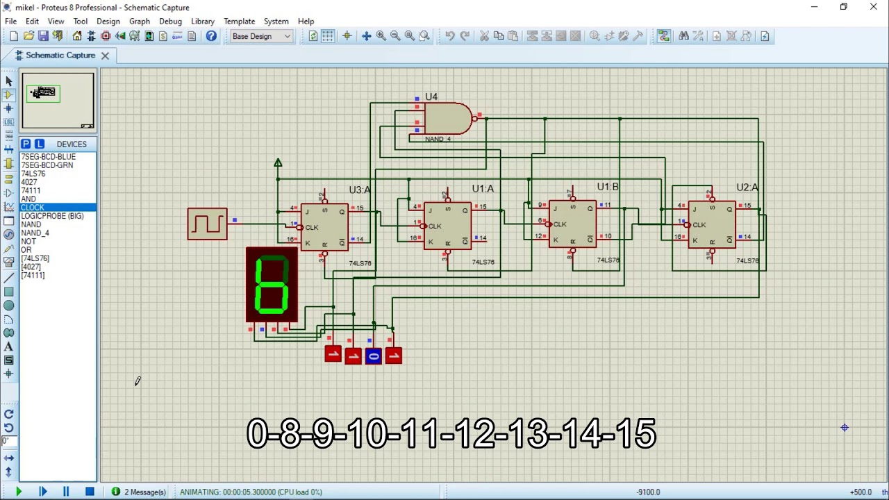 Asinkron 4 bit - YouTube