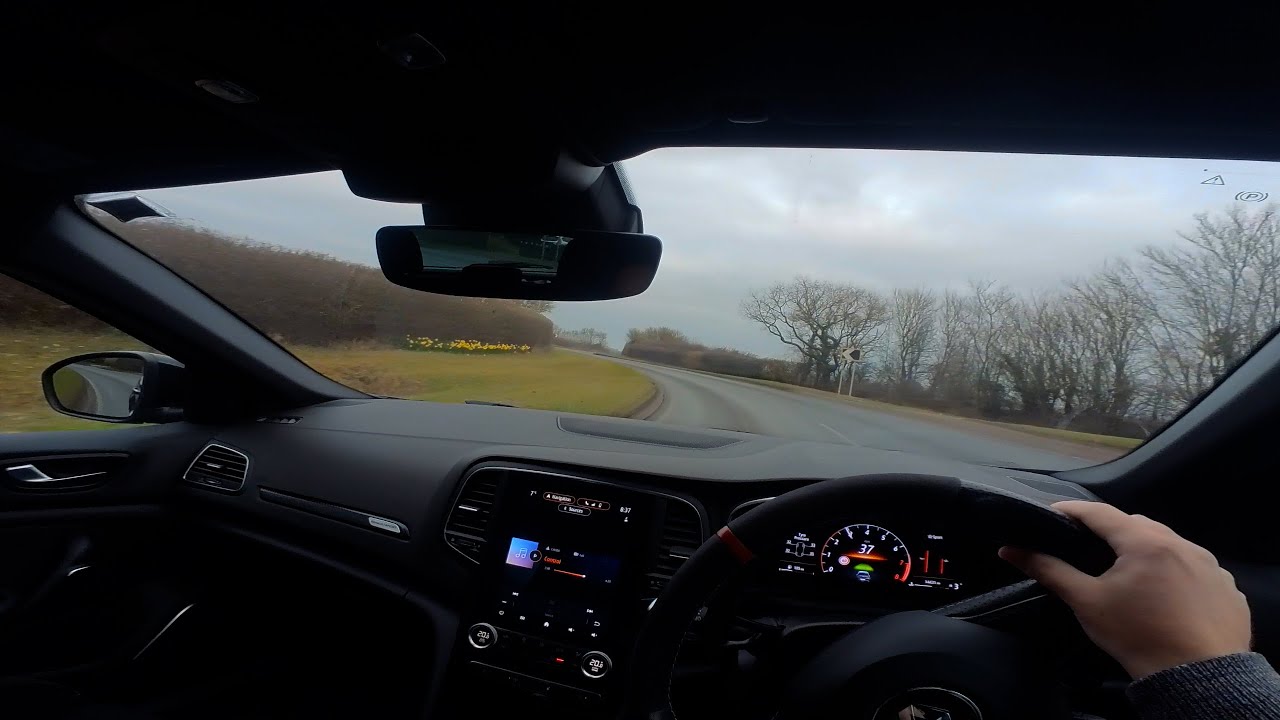 2022 Megane RS 300 (facelift) | POV drive on B-Roads [PURE SOUND] - YouTube