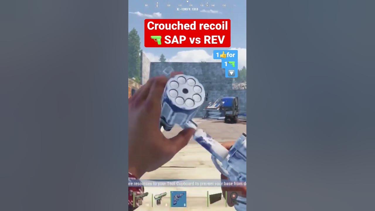 🔫 SAP vs Rev crouch recoil 🛢 Rust Console 🎮 PS4, Xbox - YouTube