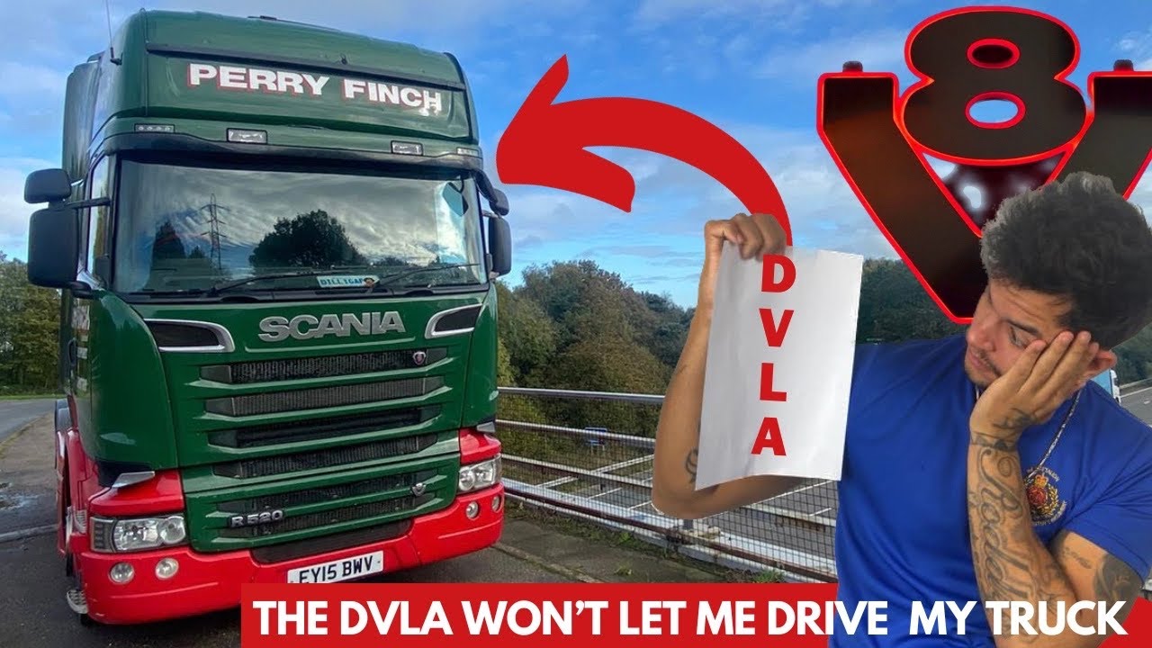 The DVLA Won't let me Tax My Scania V8 - HGV/ LGV - YouTube